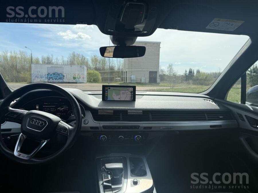 Melns Audi Q7 2015 Daugavpils, ar dzinēja tilpumu 3.00 L un nobraukumu 252 tūkst. km par 21600 €, foto 16 vietnē AUTOMOTO.COM.LV