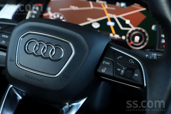 Black Audi Q7 2015 in Tukums, with an engine capacity of 3.00 L and mileage of 225 thousand km for 22700 €, photo 10 on AUTOMOTO.COM.LV