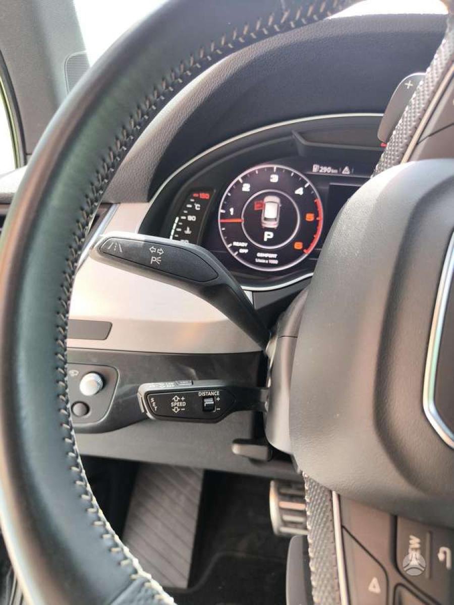Black Audi Q7 2015 in Vilnius, with an engine capacity of 2.97 L and mileage of 212 thousand km for 22800 €, photo 28 on AUTOMOTO.COM.LV