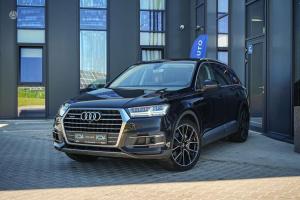 Black Audi Q7 2015 in Kaunas, with an engine capacity of 2.97 L and mileage of 239 thousand km for 22950 €, photo 3 on AUTOMOTO.COM.LV