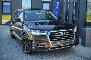Black Audi Q7 2015 in Kaunas, with an engine capacity of 2.97 L and mileage of 239 thousand km for 22950 €, photo 4 on AUTOMOTO.COM.LV