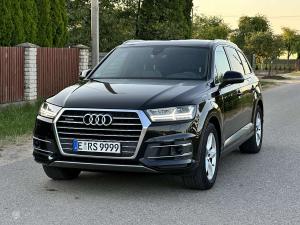 Black Audi Q7 2015 in Vilnius, with an engine capacity of 2.97 L and mileage of 190 thousand km for 24999 €, photo  on AUTOMOTO.COM.LV