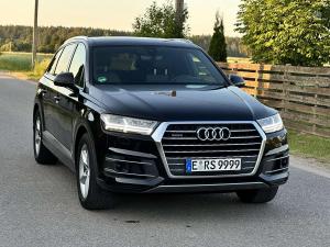 Black Audi Q7 2015 in Vilnius, with an engine capacity of 2.97 L and mileage of 190 thousand km for 24999 €, photo 13 on AUTOMOTO.COM.LV