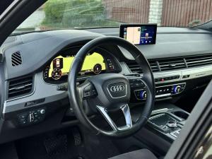 Black Audi Q7 2015 in Vilnius, with an engine capacity of 2.97 L and mileage of 190 thousand km for 24999 €, photo 31 on AUTOMOTO.COM.LV