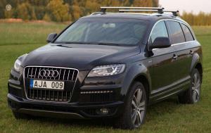 Melns Audi Q7 2015 Klaipėda, ar dzinēja tilpumu 3.00 L un nobraukumu 150 tūkst. km par 11500 €, foto 4 vietnē AUTOMOTO.COM.LV