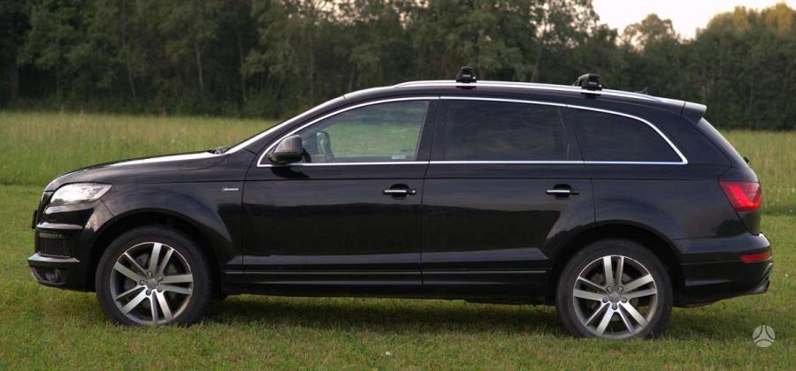Melns Audi Q7 2015 Klaipėda, ar dzinēja tilpumu 3.00 L un nobraukumu 150 tūkst. km par 11500 €, foto 5 vietnē AUTOMOTO.COM.LV