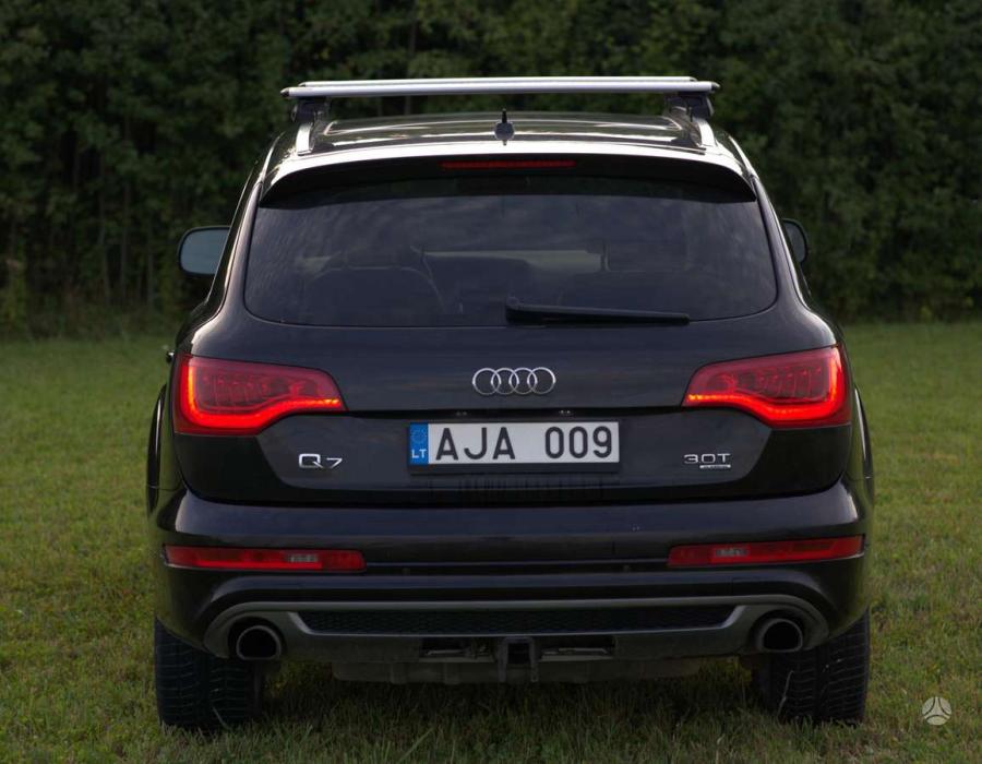 Melns Audi Q7 2015 Klaipėda, ar dzinēja tilpumu 3.00 L un nobraukumu 150 tūkst. km par 11500 €, foto 6 vietnē AUTOMOTO.COM.LV