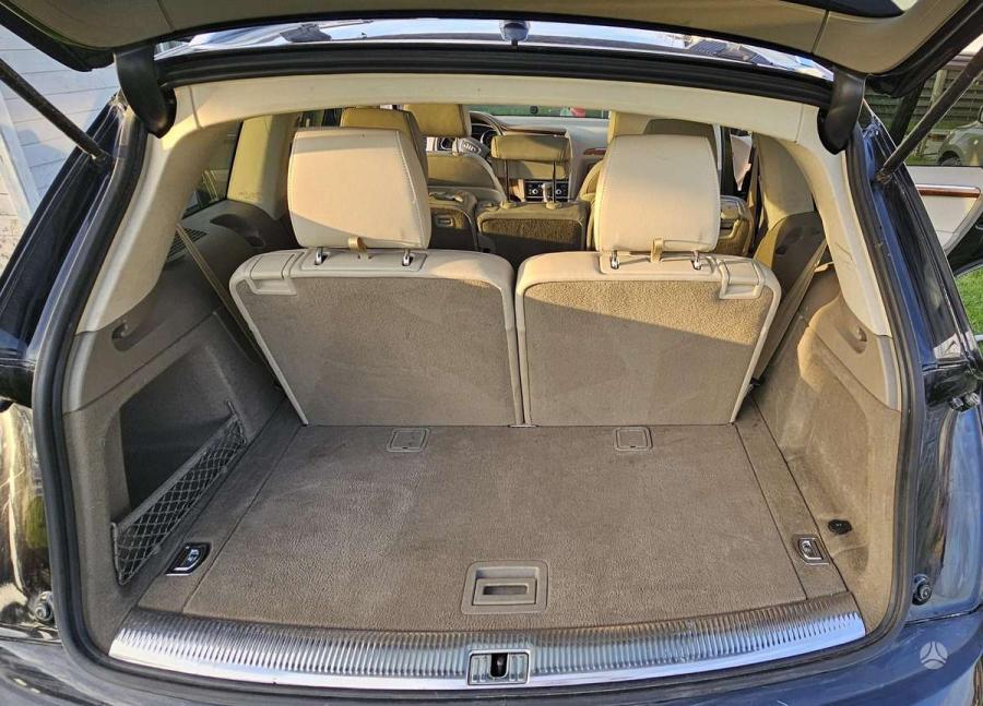 Melns Audi Q7 2015 Klaipėda, ar dzinēja tilpumu 3.00 L un nobraukumu 150 tūkst. km par 11500 €, foto 19 vietnē AUTOMOTO.COM.LV