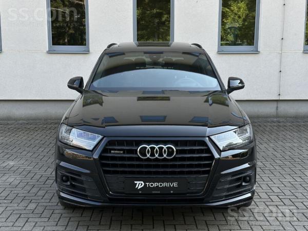 Melns Audi Q7 2015 Jelgava, ar dzinēja tilpumu 3.00 L un nobraukumu 233 tūkst. km par 24900 €, foto 2 vietnē AUTOMOTO.COM.LV