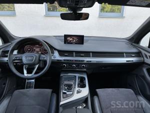Black Audi Q7 2015 in Jelgava, with an engine capacity of 3.00 L and mileage of 233 thousand km for 24900 €, photo 10 on AUTOMOTO.COM.LV