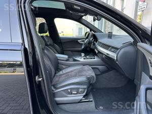 Black Audi Q7 2015 in Jelgava, with an engine capacity of 3.00 L and mileage of 233 thousand km for 24900 €, photo 13 on AUTOMOTO.COM.LV
