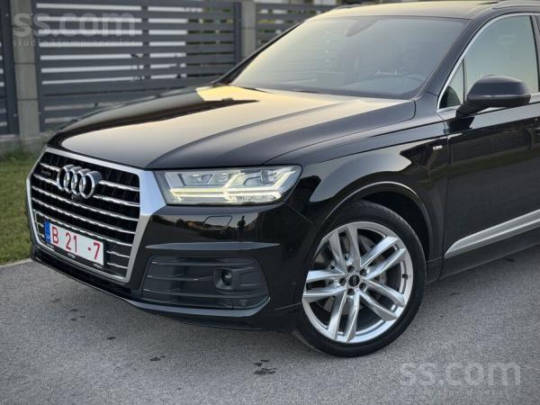 Melns Audi Q7 2015 Jelgava, ar dzinēja tilpumu 3.00 L un nobraukumu 219 tūkst. km par 21500 €, foto 2 vietnē AUTOMOTO.COM.LV