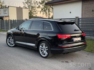 Black Audi Q7 2015 in Jelgava, with an engine capacity of 3.00 L and mileage of 219 thousand km for 21500 €, photo 4 on AUTOMOTO.COM.LV