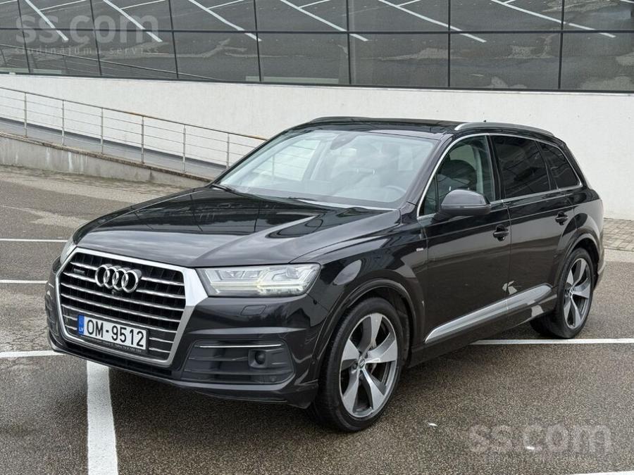 Melns Audi Q7 2015 Rīga, ar dzinēja tilpumu 3.00 L un nobraukumu 0 tūkst. km par 19250 €, foto 1 vietnē AUTOMOTO.COM.LV
