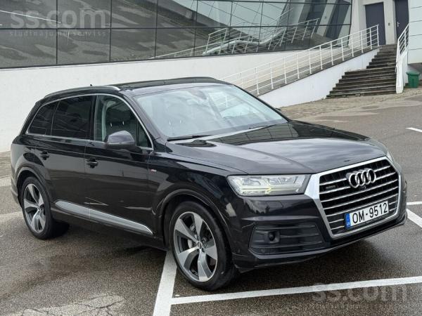 Melns Audi Q7 2015 Rīga, ar dzinēja tilpumu 3.00 L un nobraukumu 0 tūkst. km par 19250 €, foto 2 vietnē AUTOMOTO.COM.LV