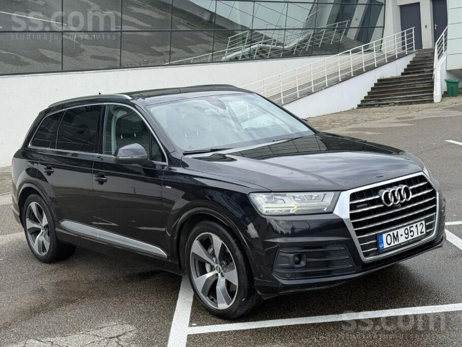 Melns Audi Q7 2015 Rīga, ar dzinēja tilpumu 3.00 L un nobraukumu 0 tūkst. km par 19250 €, foto 3 vietnē AUTOMOTO.COM.LV