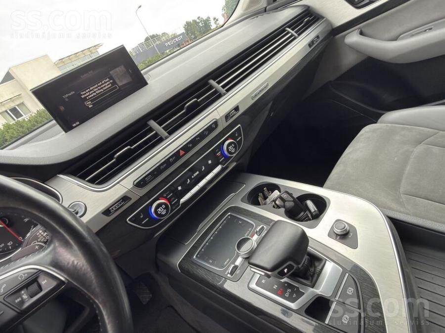 Melns Audi Q7 2015 Rīga, ar dzinēja tilpumu 3.00 L un nobraukumu 0 tūkst. km par 19250 €, foto 17 vietnē AUTOMOTO.COM.LV
