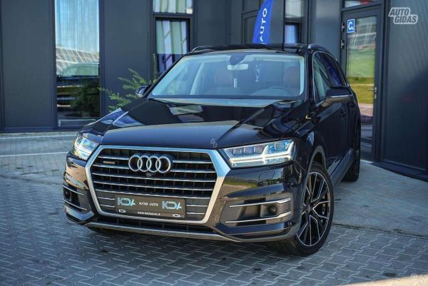 Melns Audi Q7 2015 Kauņa, ar dzinēja tilpumu 3.00 L un nobraukumu 239 tūkst. km par 22950 €, foto 5 vietnē AUTOMOTO.COM.LV