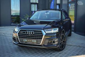 Black Audi Q7 2015 in Kaunas, with an engine capacity of 3.00 L and mileage of 239 thousand km for 22950 €, photo 6 on AUTOMOTO.COM.LV