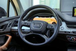 Black Audi Q7 2015 in Kaunas, with an engine capacity of 3.00 L and mileage of 239 thousand km for 22950 €, photo 20 on AUTOMOTO.COM.LV