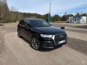 Black Audi Q7 2015 in Daugavpils, with an engine capacity of 2.97 L and mileage of 260 thousand km for 20700 €, photo  on AUTOMOTO.COM.LV