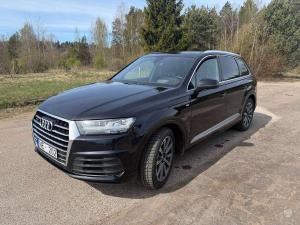 Black Audi Q7 2015 in Daugavpils, with an engine capacity of 2.97 L and mileage of 260 thousand km for 20700 €, photo 11 on AUTOMOTO.COM.LV