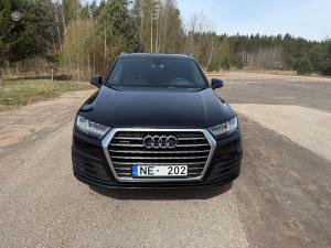 Black Audi Q7 2015 in Daugavpils, with an engine capacity of 2.97 L and mileage of 260 thousand km for 20700 €, photo 17 on AUTOMOTO.COM.LV