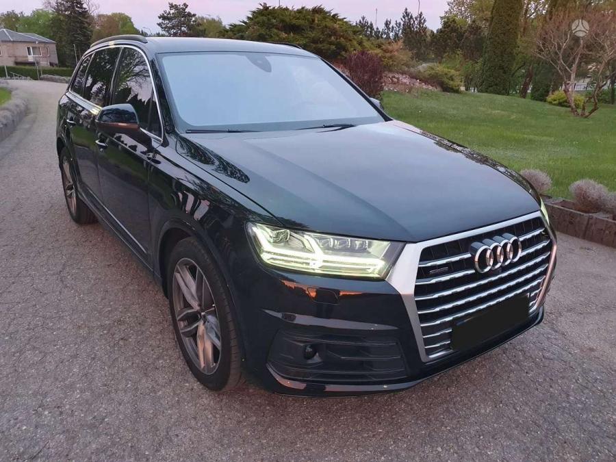 Black Audi Q7 2015 in Silale, with an engine capacity of 2.97 L and mileage of 143 thousand km for 23000 €, photo 3 on AUTOMOTO.COM.LV