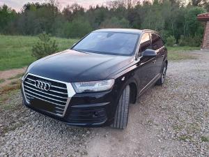 Black Audi Q7 2015 in Silale, with an engine capacity of 2.97 L and mileage of 143 thousand km for 23000 €, photo 7 on AUTOMOTO.COM.LV