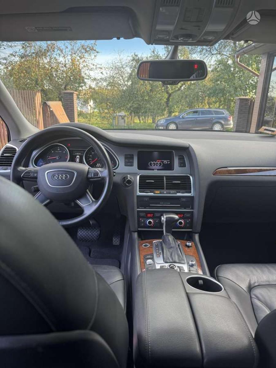 Melns Audi Q7 2015 Viļņa, ar dzinēja tilpumu 2.97 L un nobraukumu 234 tūkst. km par 15700 €, foto 8 vietnē AUTOMOTO.COM.LV