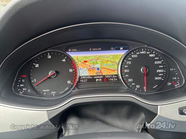 Black Audi Q7 2015 in Tallinn, with an engine capacity of 3.00 L and mileage of 297 thousand km for 18900 €, photo 8 on AUTOMOTO.COM.LV