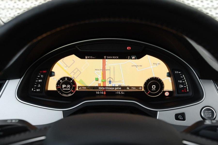 Black Audi Q7 2015 in Marupe, with an engine capacity of 3.00 L and mileage of 150 thousand km for 26800 €, photo 19 on AUTOMOTO.COM.LV