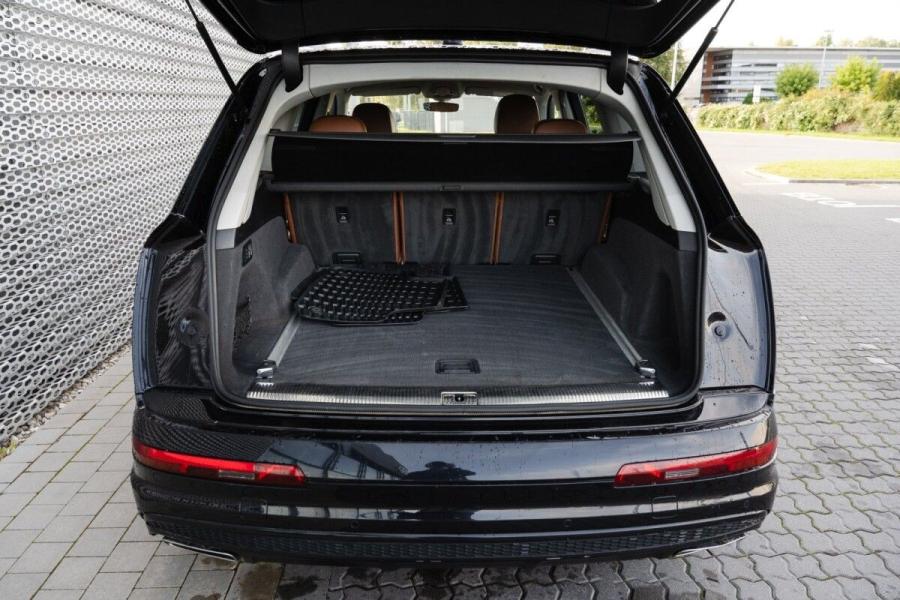 Black Audi Q7 2015 in Marupe, with an engine capacity of 3.00 L and mileage of 150 thousand km for 26800 €, photo 30 on AUTOMOTO.COM.LV
