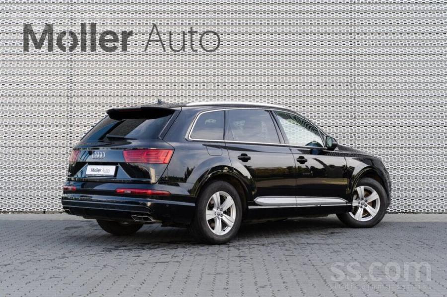 Melns Audi Q7 2015 Rīga, ar dzinēja tilpumu 3.00 L un nobraukumu 150 tūkst. km par 26800 €, foto 5 vietnē AUTOMOTO.COM.LV