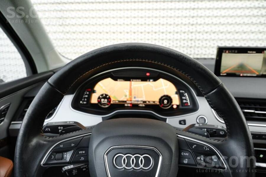 Melns Audi Q7 2015 Rīga, ar dzinēja tilpumu 3.00 L un nobraukumu 150 tūkst. km par 26800 €, foto 22 vietnē AUTOMOTO.COM.LV