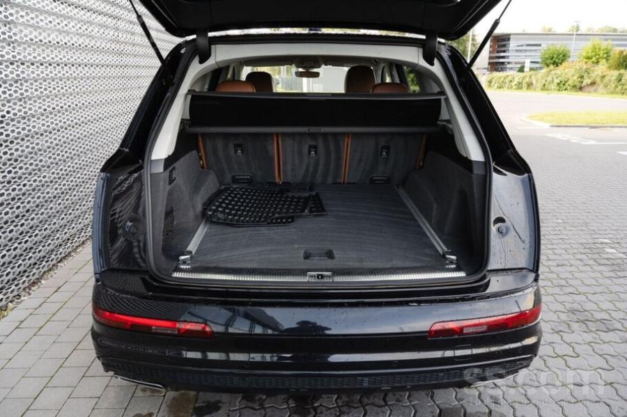 Melns Audi Q7 2015 Rīga, ar dzinēja tilpumu 3.00 L un nobraukumu 150 tūkst. km par 26800 €, foto 30 vietnē AUTOMOTO.COM.LV