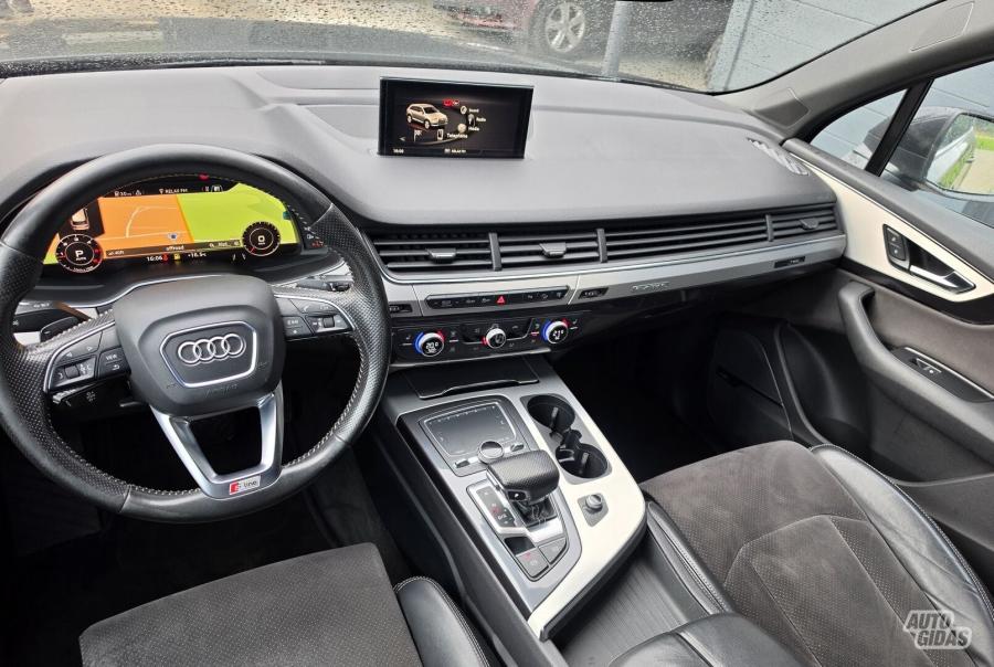 Melns Audi Q7 2015 Šilutė, ar dzinēja tilpumu 3.00 L un nobraukumu 279 tūkst. km par 13800 €, foto 26 vietnē AUTOMOTO.COM.LV
