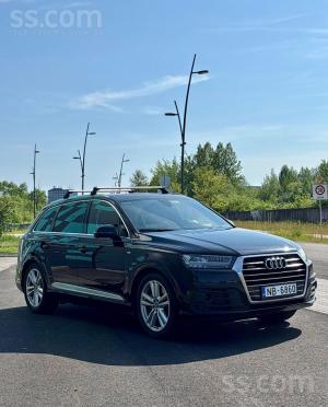 Melns Audi Q7 2016 Rīga, ar dzinēja tilpumu 3.00 L un nobraukumu 301 tūkst. km par 21350 €, foto 1 vietnē AUTOMOTO.COM.LV