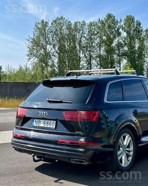 Melns Audi Q7 2016 Rīga, ar dzinēja tilpumu 3.00 L un nobraukumu 301 tūkst. km par 21350 €, foto 5 vietnē AUTOMOTO.COM.LV