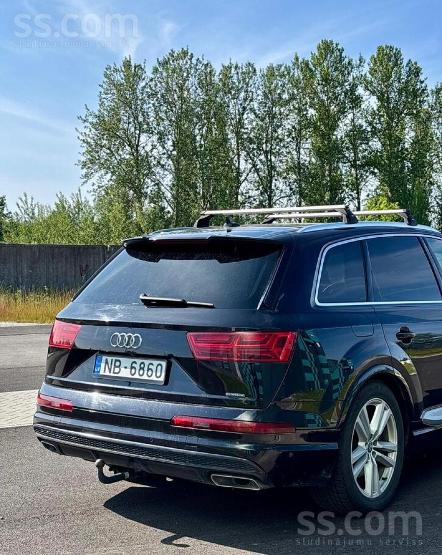 Melns Audi Q7 2016 Rīga, ar dzinēja tilpumu 3.00 L un nobraukumu 301 tūkst. km par 21350 €, foto 5 vietnē AUTOMOTO.COM.LV