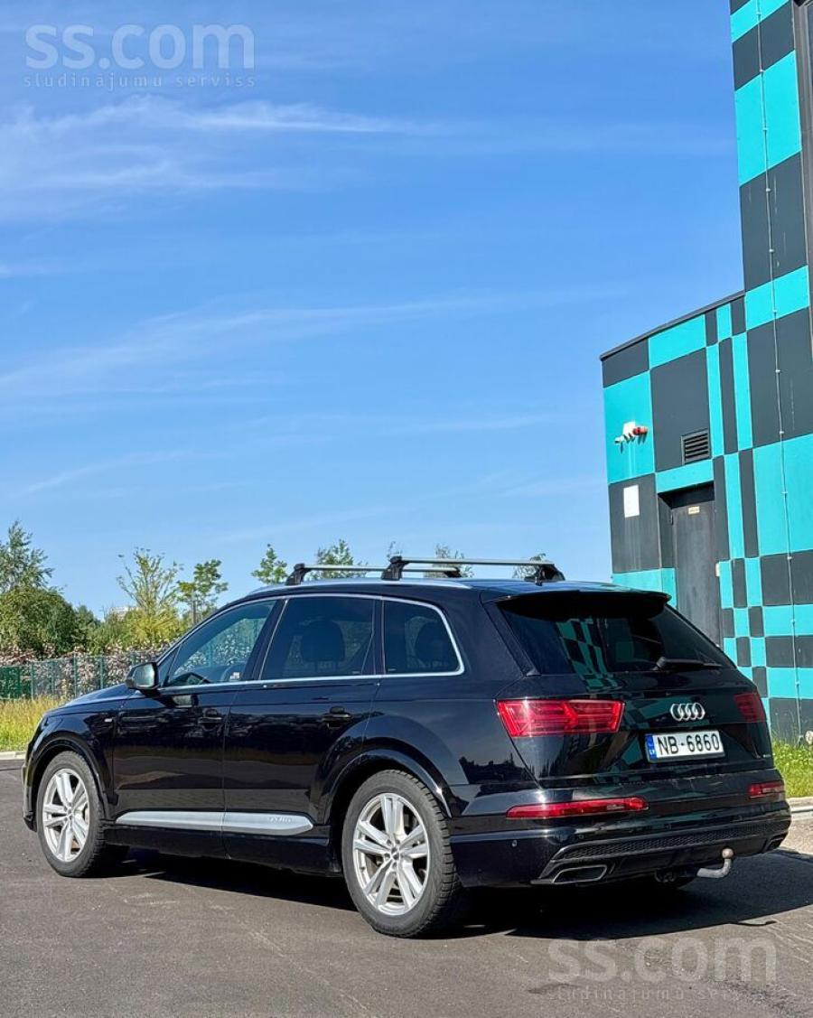 Melns Audi Q7 2016 Rīga, ar dzinēja tilpumu 3.00 L un nobraukumu 301 tūkst. km par 21350 €, foto 6 vietnē AUTOMOTO.COM.LV