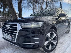 Black Audi Q7 2016 in Utena, with an engine capacity of 2.97 L and mileage of 231 thousand km for 21700 €, photo  on AUTOMOTO.COM.LV