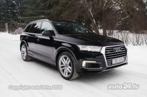 Black Audi Q7 2016 in Tartu, with an engine capacity of 3.00 L and mileage of 219 thousand km for 29999 €, photo  on AUTOMOTO.COM.LV