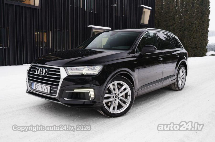 Black Audi Q7 2016 in Tartu, with an engine capacity of 3.00 L and mileage of 219 thousand km for 29999 €, photo 3 on AUTOMOTO.COM.LV