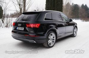 Black Audi Q7 2016 in Tartu, with an engine capacity of 3.00 L and mileage of 219 thousand km for 29999 €, photo 6 on AUTOMOTO.COM.LV