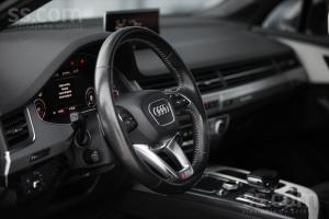 Black Audi Q7 2016 in Riga, with an engine capacity of 3.00 L and mileage of 235 thousand km for 29900 €, photo 12 on AUTOMOTO.COM.LV
