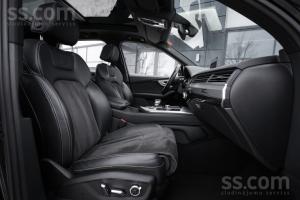 Black Audi Q7 2016 in Riga, with an engine capacity of 3.00 L and mileage of 235 thousand km for 29900 €, photo 17 on AUTOMOTO.COM.LV