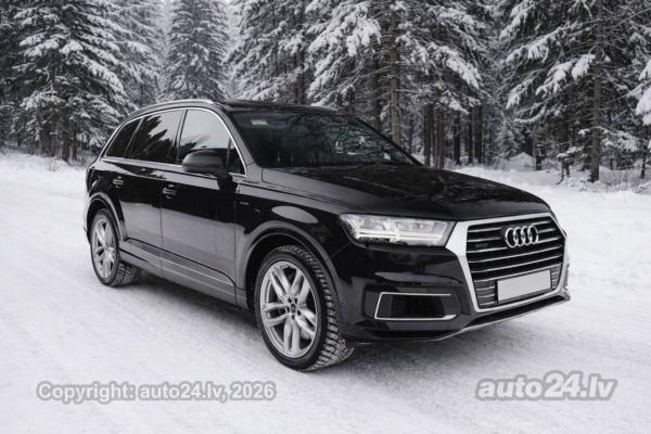 Black Audi Q7 2016 in Tartu, with an engine capacity of 3.00 L and mileage of 219 thousand km for 24990 €, photo 3 on AUTOMOTO.COM.LV