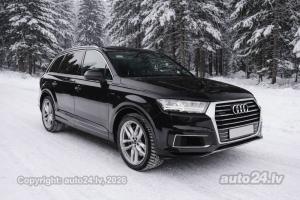 Black Audi Q7 2016 in Tartu, with an engine capacity of 3.00 L and mileage of 219 thousand km for 24990 €, photo 3 on AUTOMOTO.COM.LV