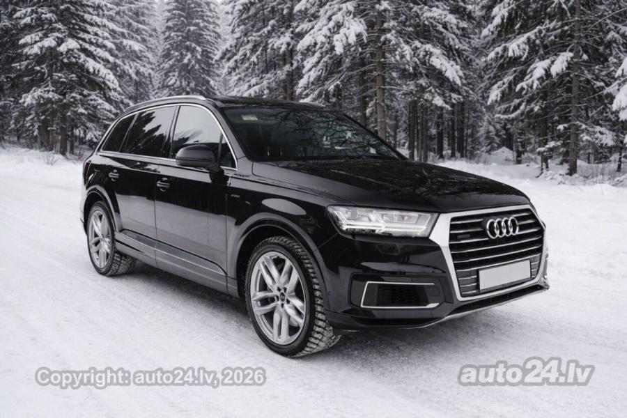 Black Audi Q7 2016 in Tartu, with an engine capacity of 3.00 L and mileage of 219 thousand km for 24990 €, photo 3 on AUTOMOTO.COM.LV